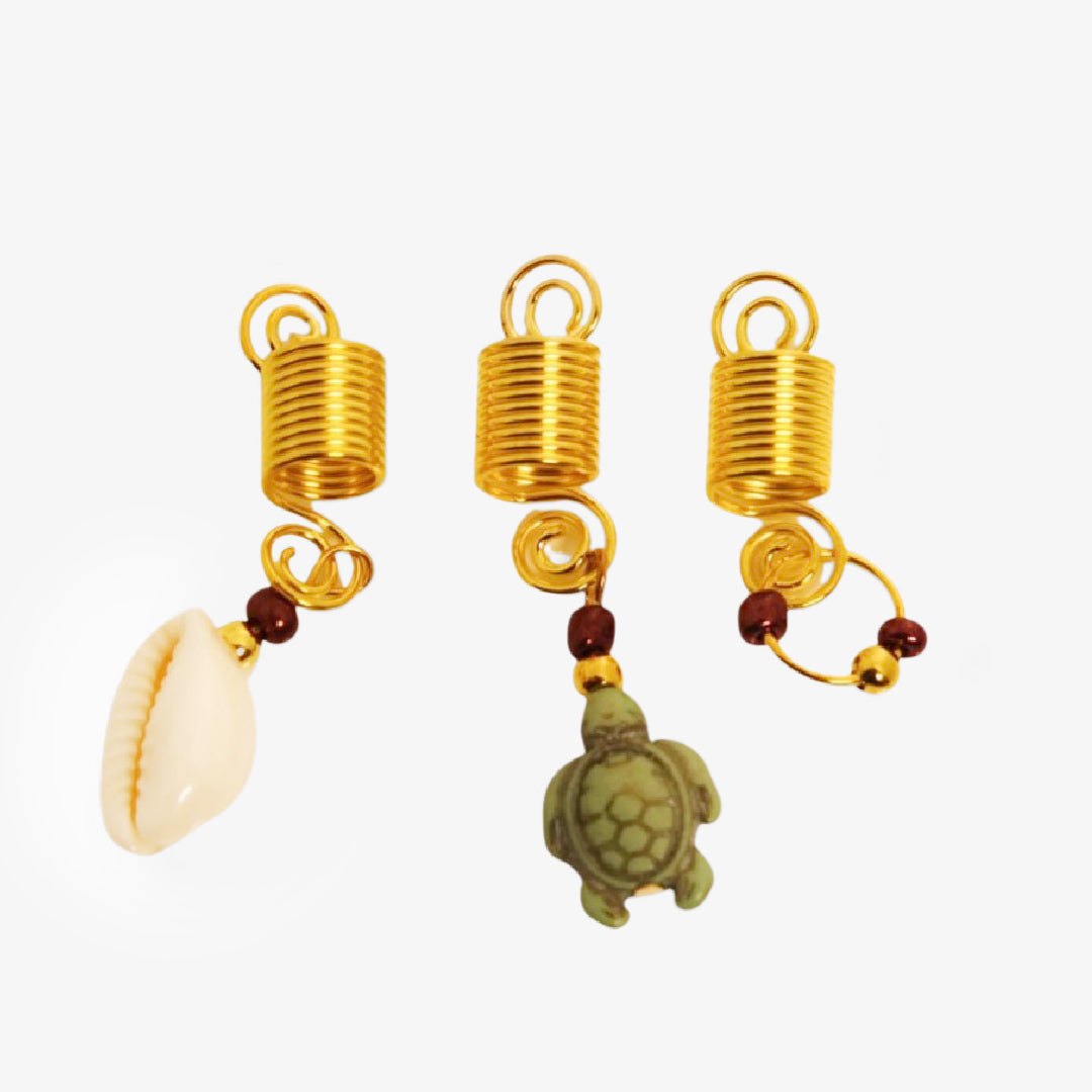 Green Turtle Locs Accessory